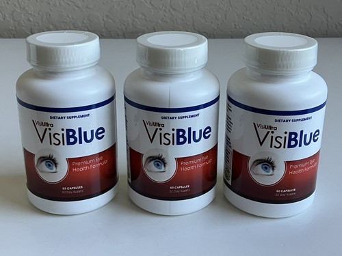 LOT 3! VISIBLUE VISIULTRA Premium Eye Health Vision Formula Dietary ...