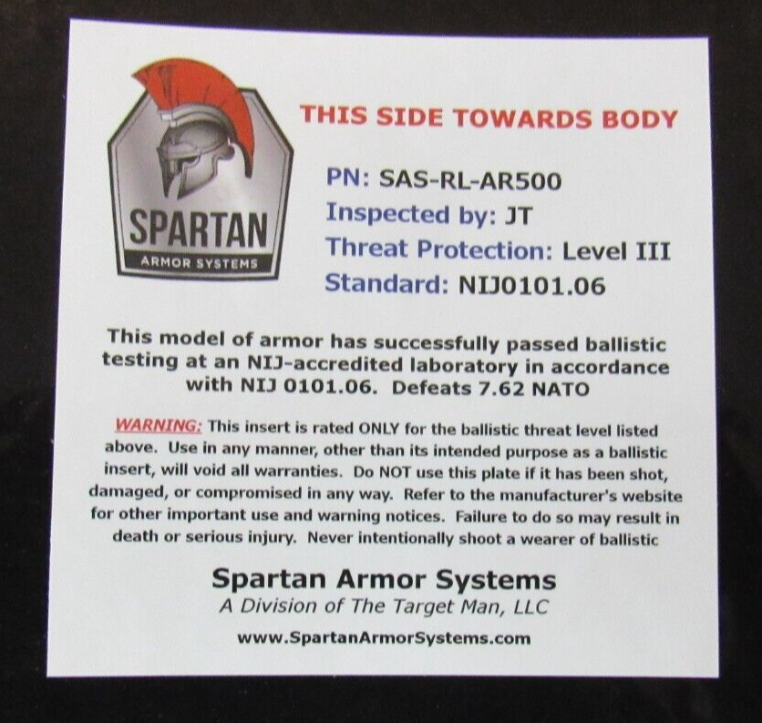 BDS Tactical Chest Rig Plate Carrier comes with 4 spartan armor plates ...