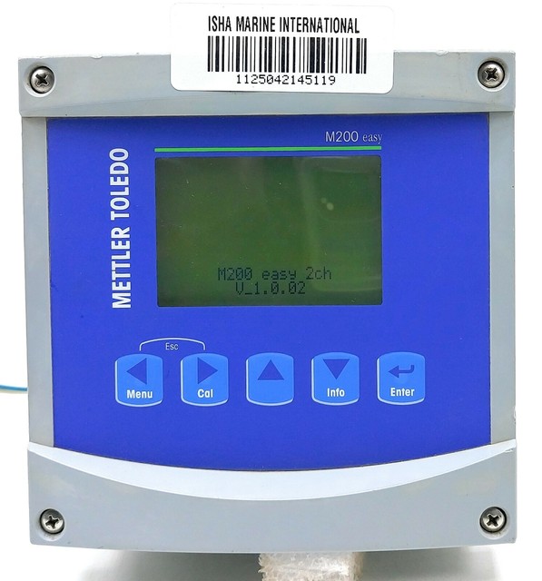 Mettler TOLEDO M200 Easy 1/2 DIN Dual Channel 52121557 Parameter ...