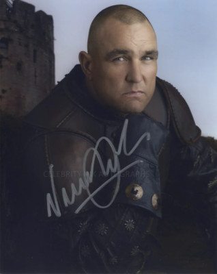 VINNIE JONES as Gareth - Galavant GENUINE SIGNED AUTOGRAPH | eBay UK