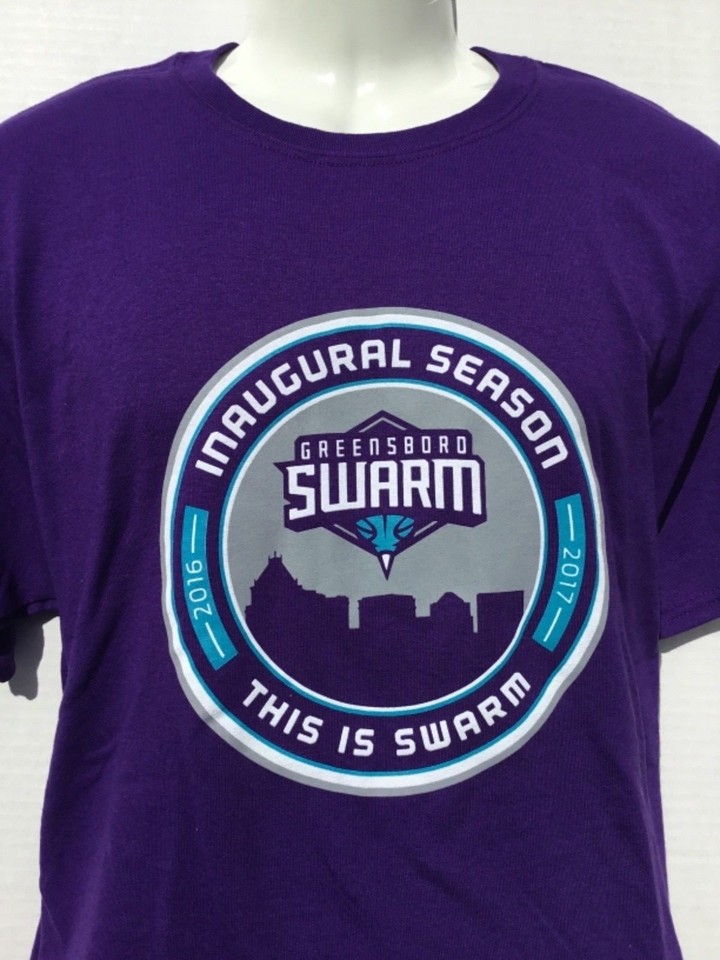 GREENSBORO SWARM Inaugural Season THIS IS SWARM NBA-D League SGA t ...