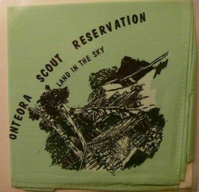 Onteora Scout Reservation mint green N/C [N/C 1153] | eBay