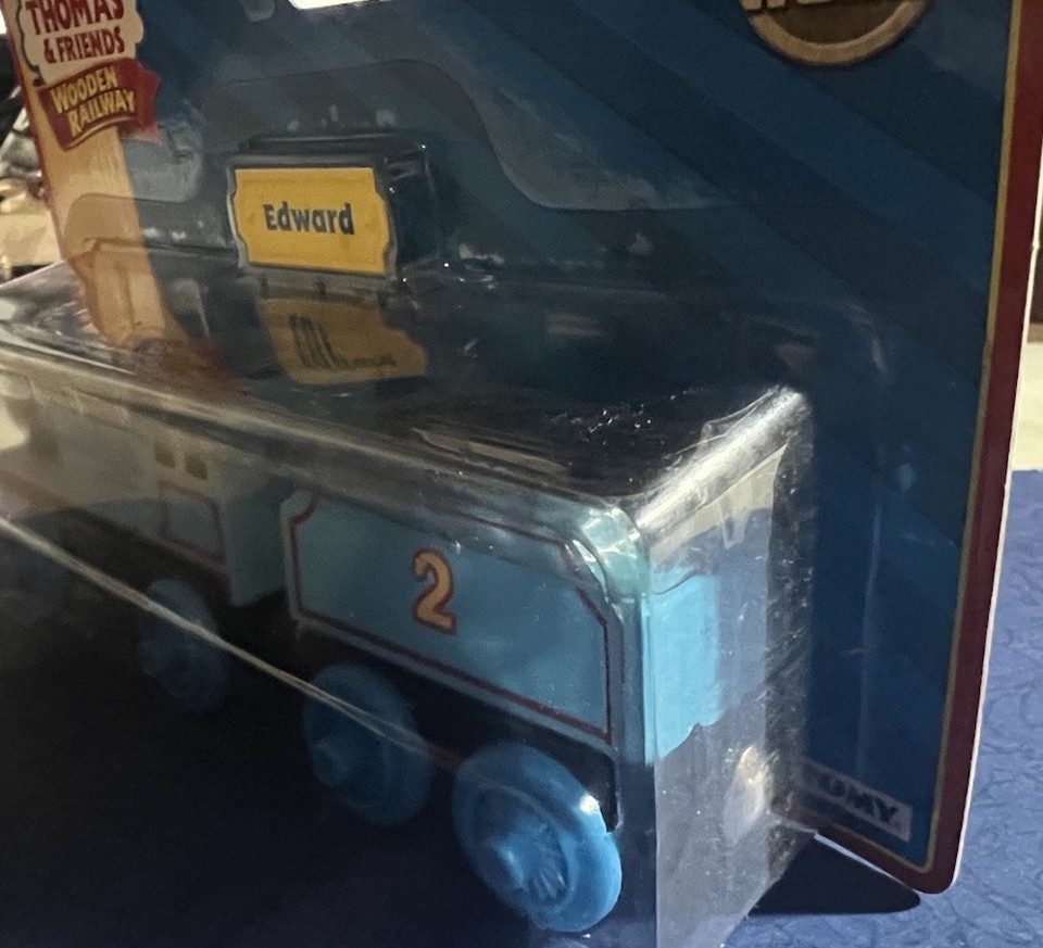 Thomas & Friends Wooden Railway Edward Engine LC99002 TOMY New In Box ...