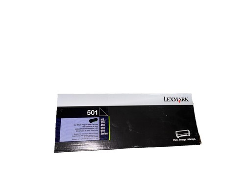 LEXMARK 501 50F1000 GENUINE TONER CARTRIDGE NIB | eBay