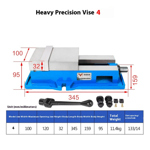 High-precision Milling Machine Vise Angle Fixed Table Vise Flat Vise | eBay