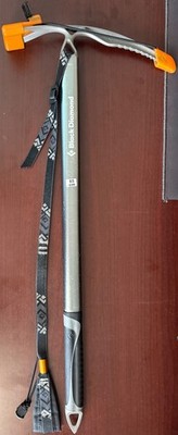 Black Diamond Raven Grip Ice Axe /Pick with Slider Leash and cover 65cm ...