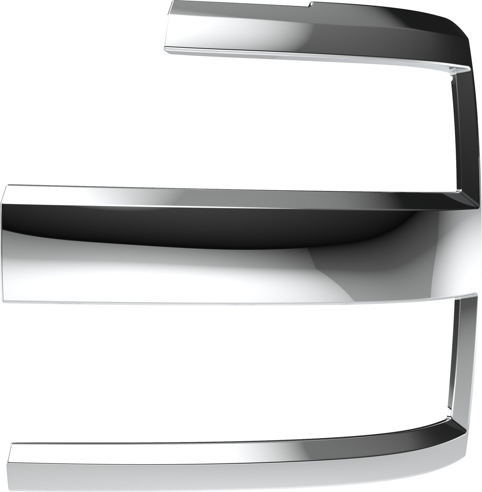 Chrome Headlight Trim Bezel Cover For 2015-2019 Chevy Silverado 2500 HD ...