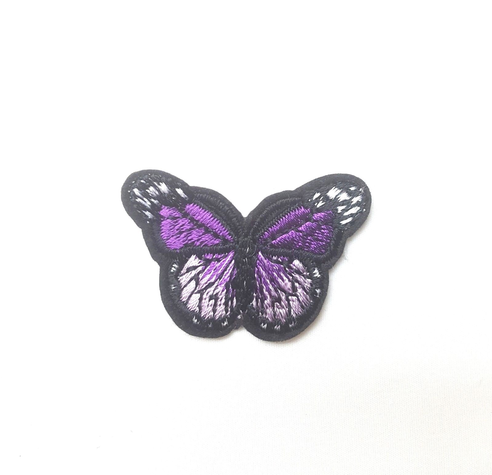 Monarch Butterfly Patch Mini Small Embroidered, Iron-On/Sew-On Applique ...