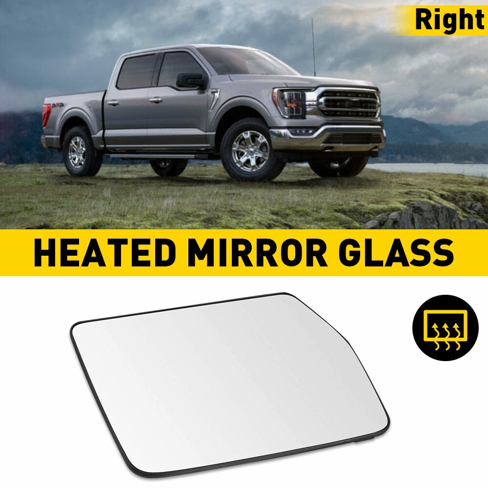FIT FOR 2004-2010 FORD F-150 RIGHT PASSENGER SIDE MIRROR GLASS W ...