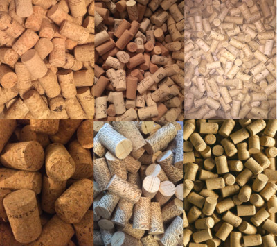 Mixed Printed & Plain Still Red Wine Corks & Champagne Sparkling Wine ...