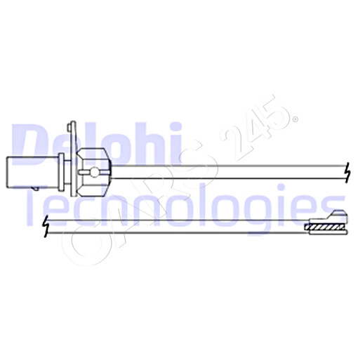 DELPHI Brake Pad Wear Warning Contact For AUDI Q5 8R 8R0615121 | eBay