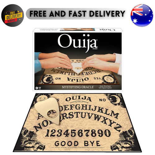 Hasbro Classic Ouija Board Mystifying Oracle Board Game for 2 to 4 ...