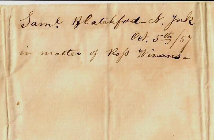 "19th Century Supreme Court Justice" Samuel Blatchford Hand Written ...