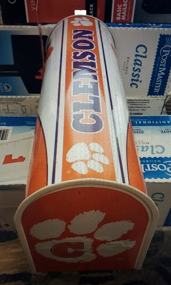 JUMBO Clemson Tigers Mailbox ~ JERSEYS~TICKETS~HATS~NO PAINT~NO FADING ...