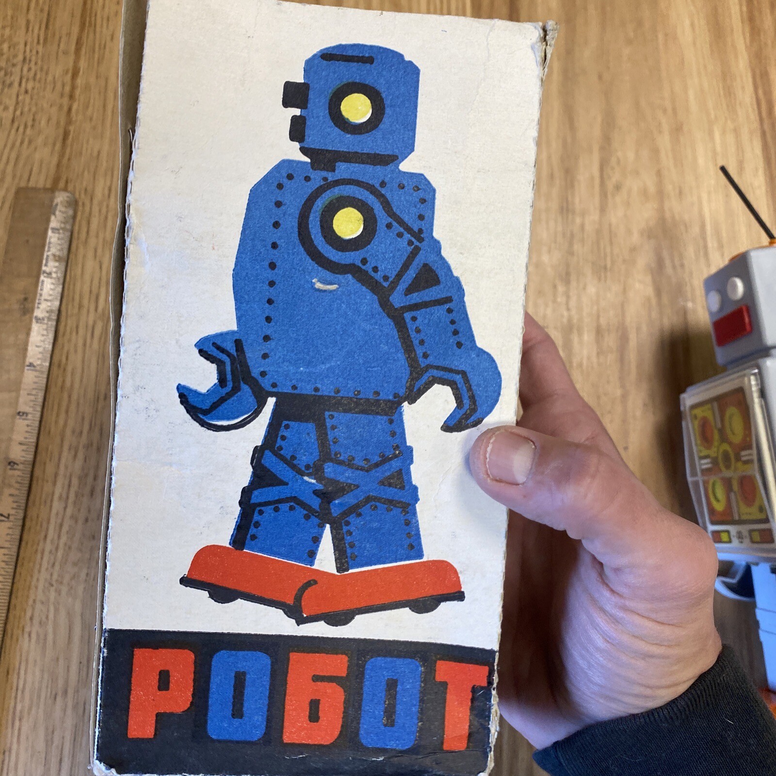 Vintage Russian USSR POGOT Robot Space Toy Wind Up Soviet Union CCCP | eBay