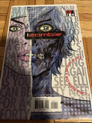iZombie #1 (DC/Vertigo, Chris Roberson, Mike Allred, CW) | eBay