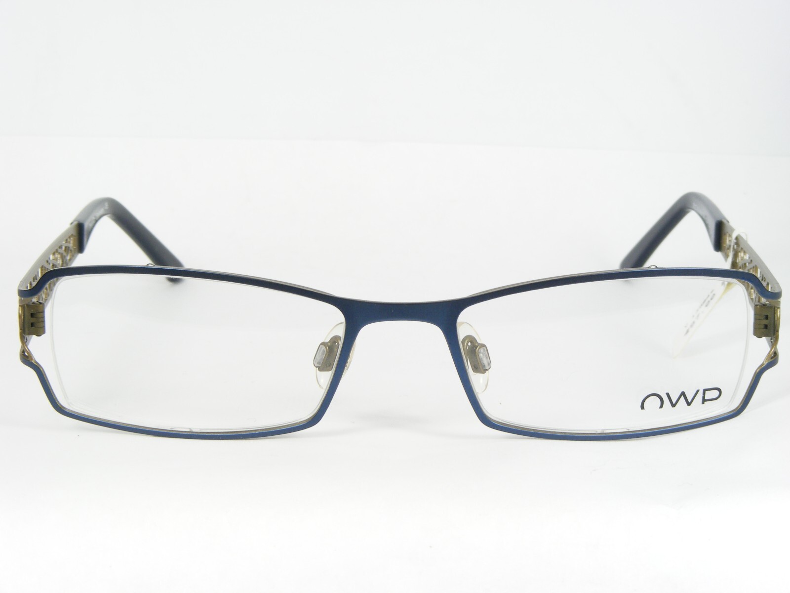 Vintage OWP design 1340 300 BLUE UNIQUE EYEGLASSES GLASSES FRAME 51-18 ...