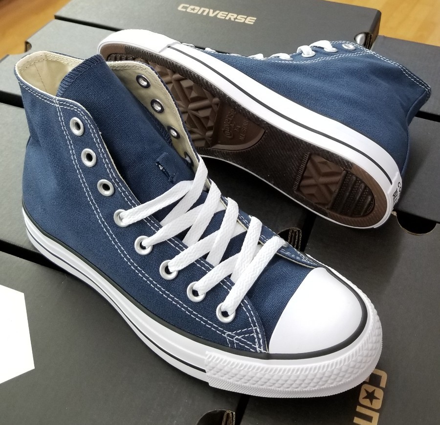 CONVERSE ALL STAR HIGH CHUCK TAYLOR NAVY MEN'S M9622 | eBay