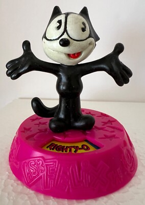 Felix The Cat Spinning Fortune Teller 1996 Wendys Kids Meal Toy | eBay