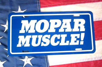 MOPAR Muscle license plate TAG 1969 Charger 1970 GTX 1971 Cuda 1972 ...