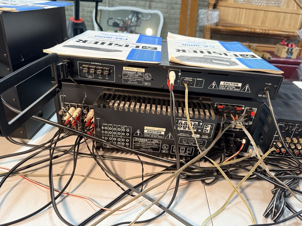 VTG Fisher Preference 5 Component Stereo System, Shipped In Original ...