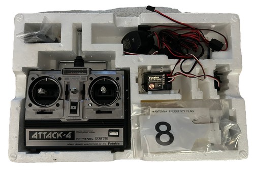 Futaba Attack 4 FP-T4NBL Digital Proportional Radio Control R/C AM72 ...