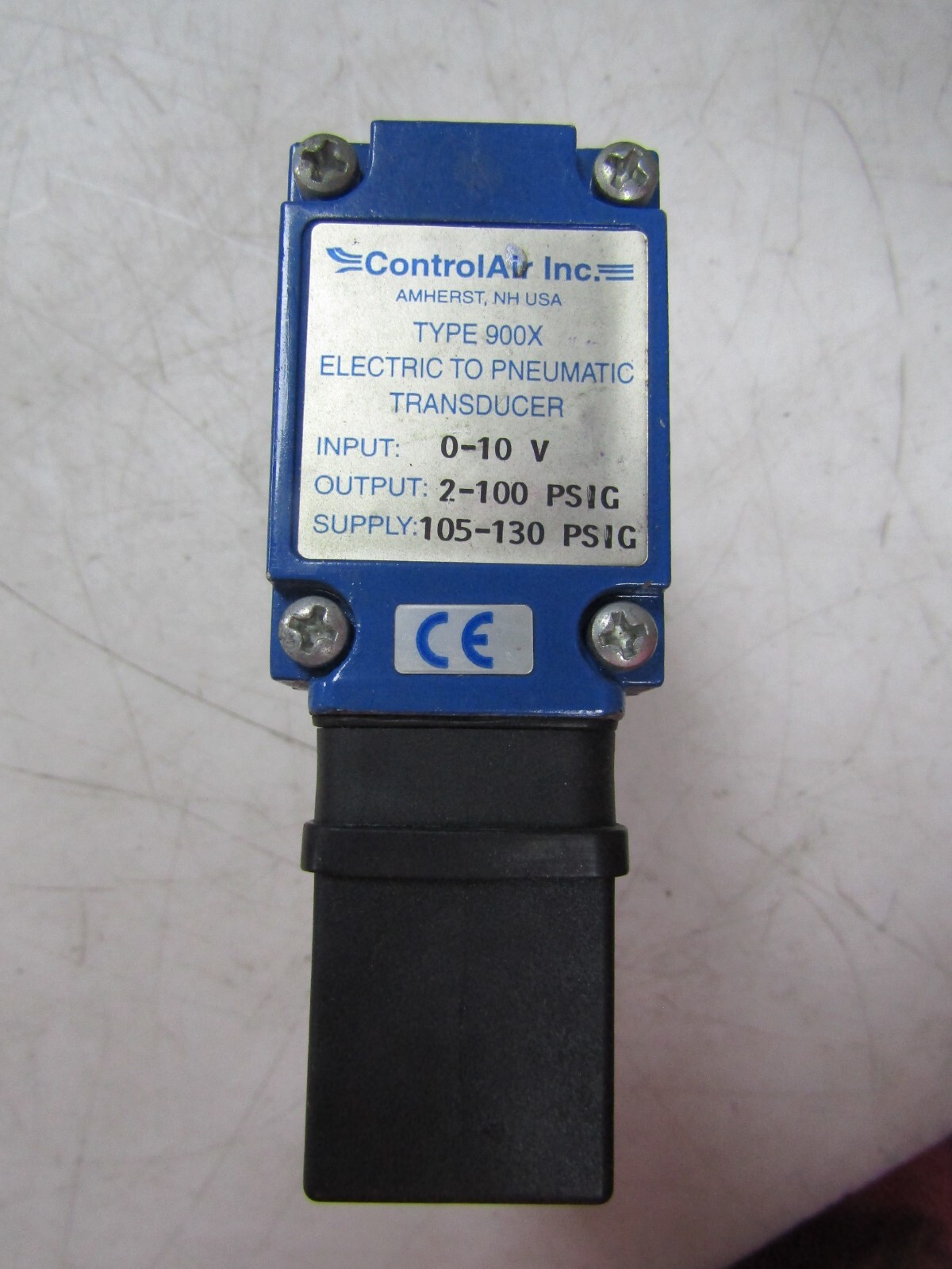 💥CONTROLAIR INC. TYPE 900X ELECTRIC TO PNEUMATIC TRANSDUCER 10V | eBay