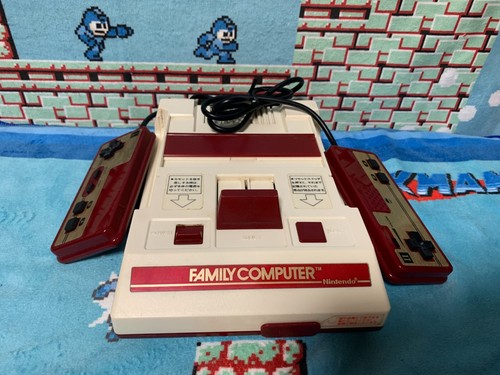 Famicom Console w/ square buttons Japan NTSC-J Nintendo Family Computer ...