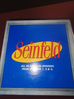 Seinfeld DVD Box Set Complete Seasons 1 2 3 With 40 Episodes Monks ...
