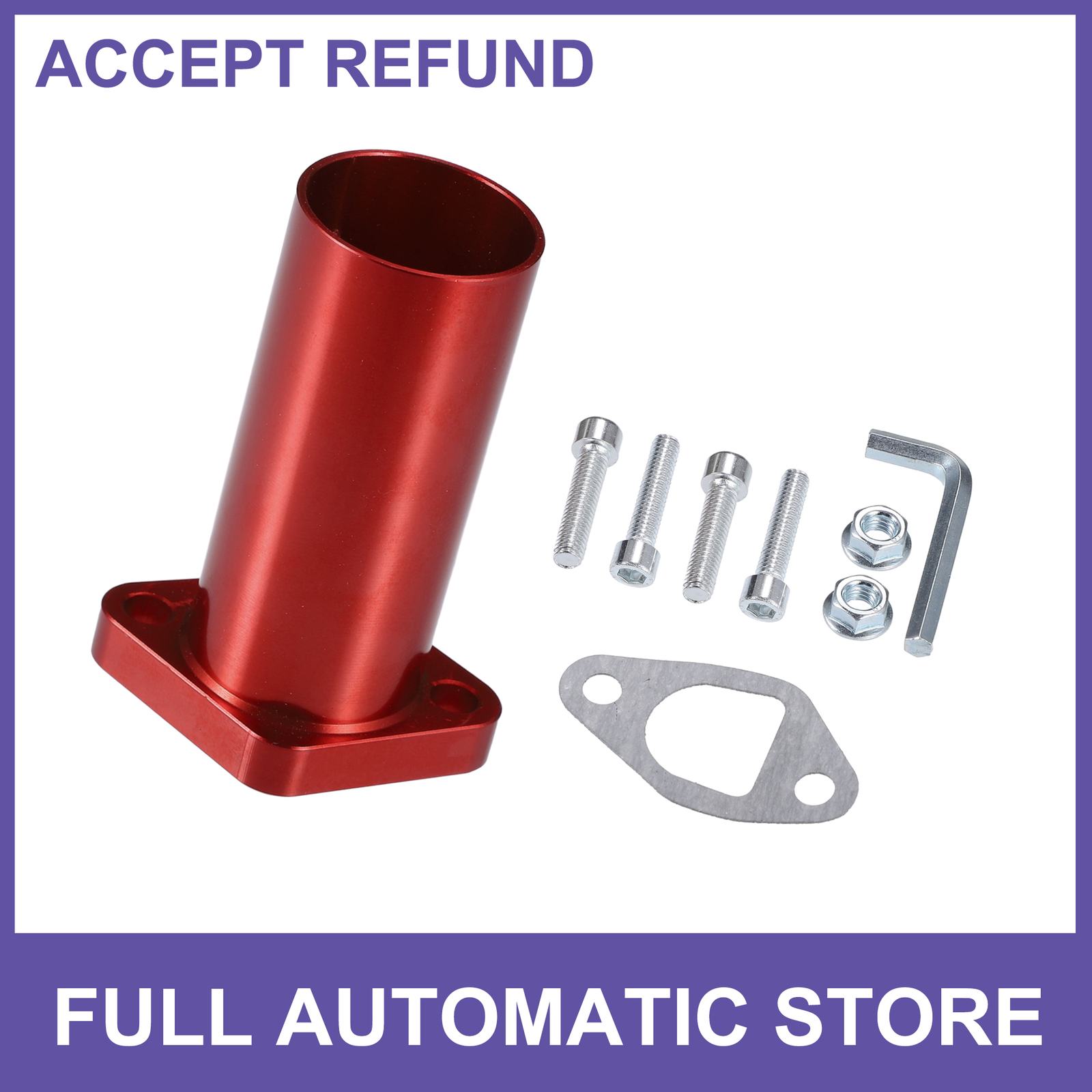 Intake Pipe Inlet Manifold kit ONE Custom for PWK24 Carburetor 212cc ...