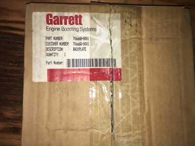 Garrett Turbocharger Backplate 706668-0001 | eBay Australia