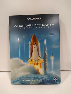 New When We Left Earth - The Nasa Missions (DVD, 2008, 4-Disc Set ...