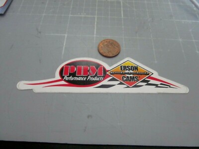 SMALL PBM/ERSON Sticker Decal Automotive ORIGINAL OLD STOCK | eBay