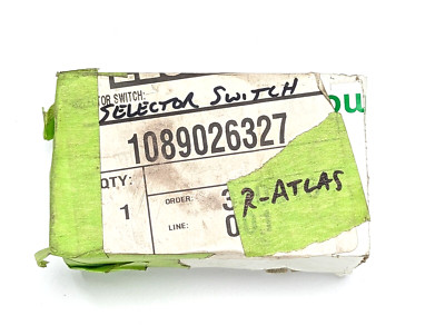 Atlas Copco Selector Switch 1089026327 *NEW* | eBay