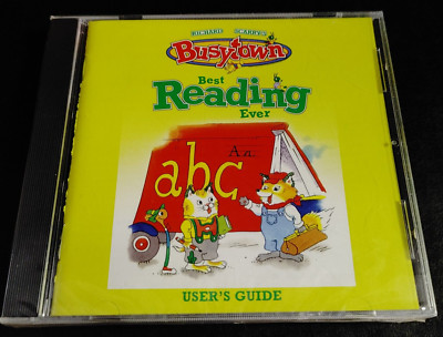 Richard Scarry’s Busytown BEST READING EVER PC CD Rom Windows & Mac ...
