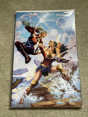 BATMAN Urban Legends #6 Tim Drake Bisexual Wonder Woman Variant Cover ...