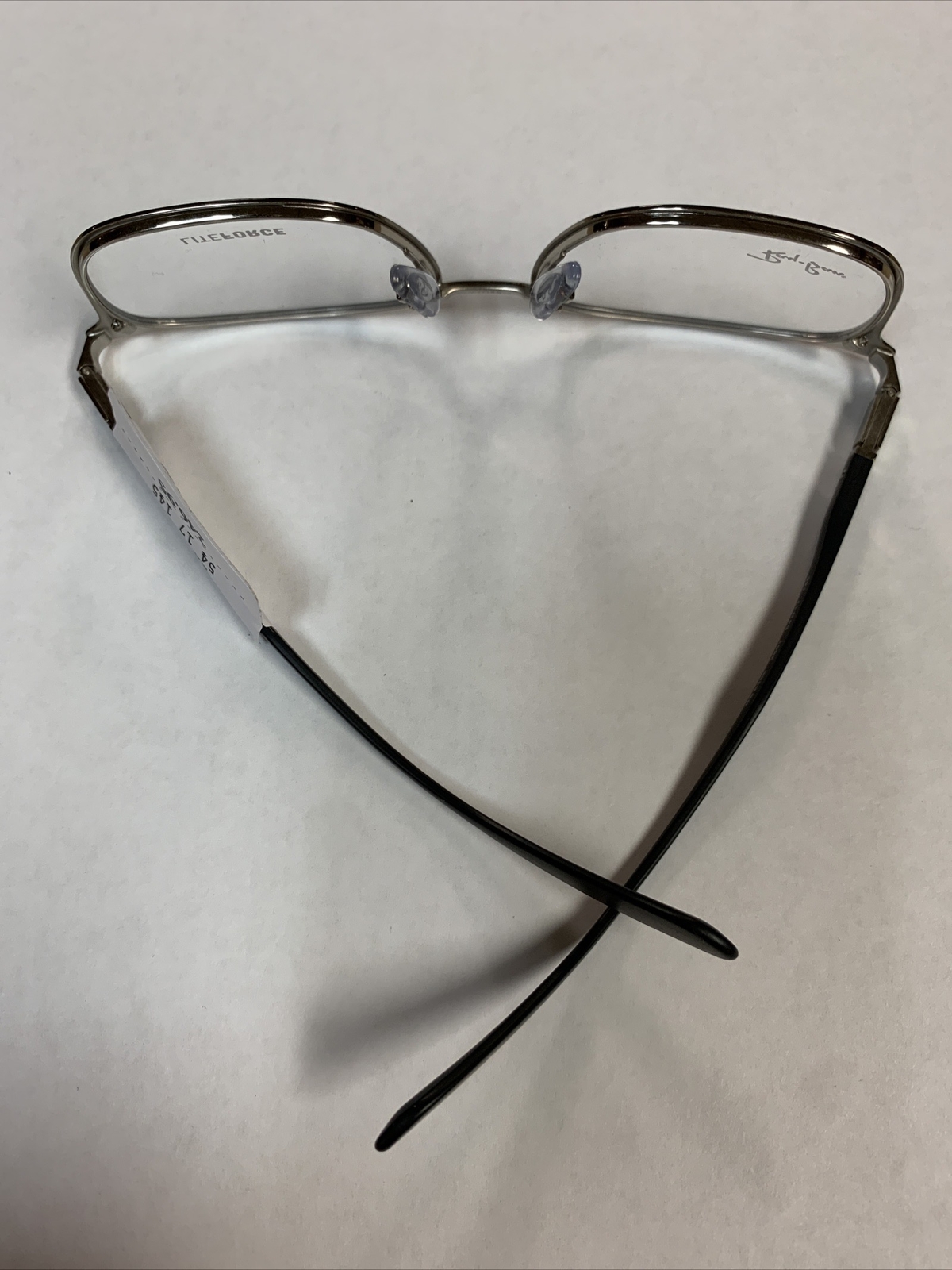 New Ray-Ban RB 6486 2861 Black/Silver Frame Eyeglasses LightForce 54-17 ...
