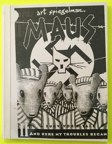 RARE Art Spiegelman Maus II Galley Proof Signed w/Drawing & 12 Pages of ...