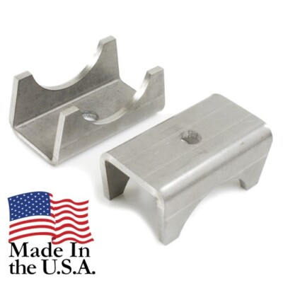 2 Leaf Spring Axle Perches Weld On 2.5" Wide 3" Diameter Axle Brackets ...