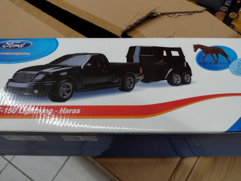 Rare Ford F-150 SVT Lightning Toy from Brazil - Horse Trailer ...