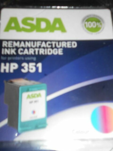 Asda Remanufactured Compatible to HP 351 Colour Ink Cartridge for sale ...