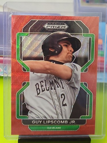 Guy Lipscomb Jr 2022 Panini Prizm Draft Red Wave Prizm | eBay