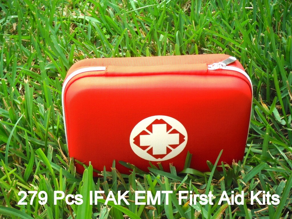 279 Pc First Aid Kit Tactical Emergency Trauma Military Survival Travel ...