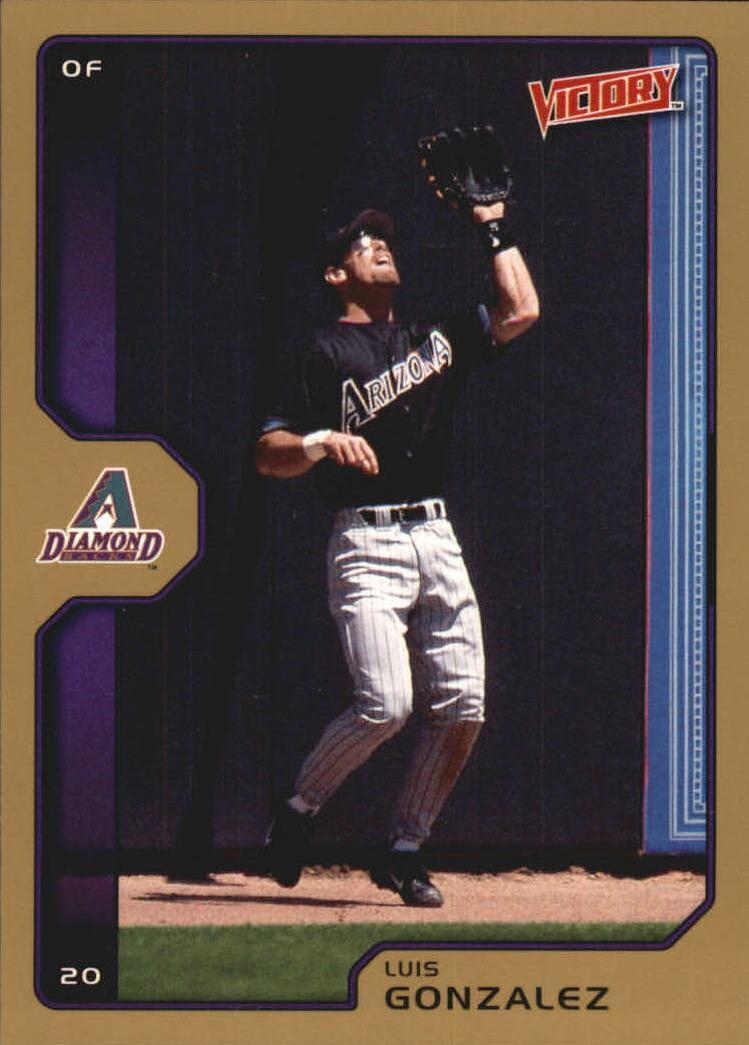 2002 Upper Deck Victory - Luis Gonzalez #319 Gold for sale online | eBay