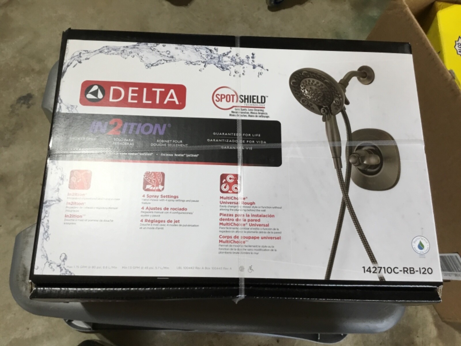 Delta Nura 142710C-RB-I20 Venetian Bronze 1-Handle Shower Faucet New IN Box