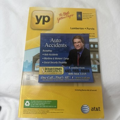 The Real Yellow Pages Phone Book, Lumberton/ Purvis 2013- 2014 | eBay