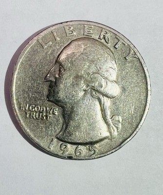 1965 Liberty Quarter No Mint Error Lettering- Rare Find! | eBay