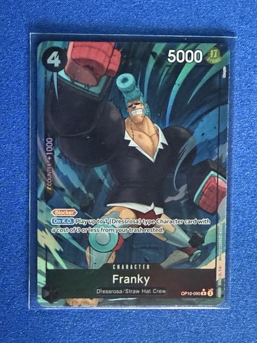 Franky One Piece TCG Royal Blood OP10-090 Alt Art Rare - ships PWE | eBay
