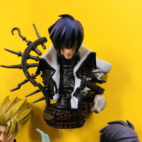 Trigun Figure Bust Collection Legato Bluesummers Meryl Stryfe Set Lot ...