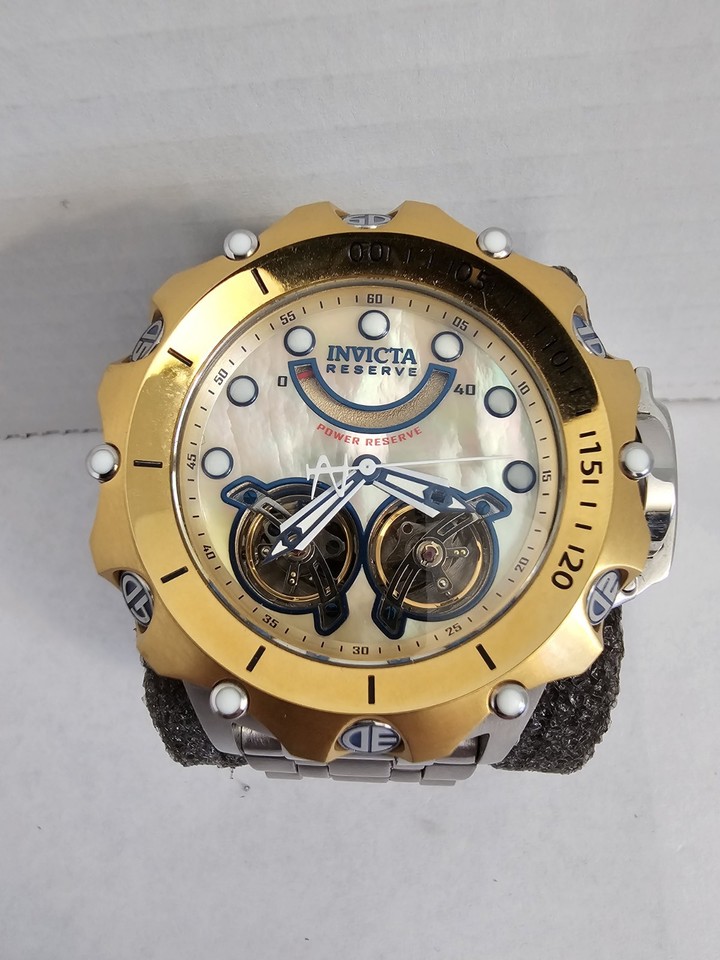 Invicta 33543 Reserve Men's Venom Hybrid Automatic Double Open Heart ...